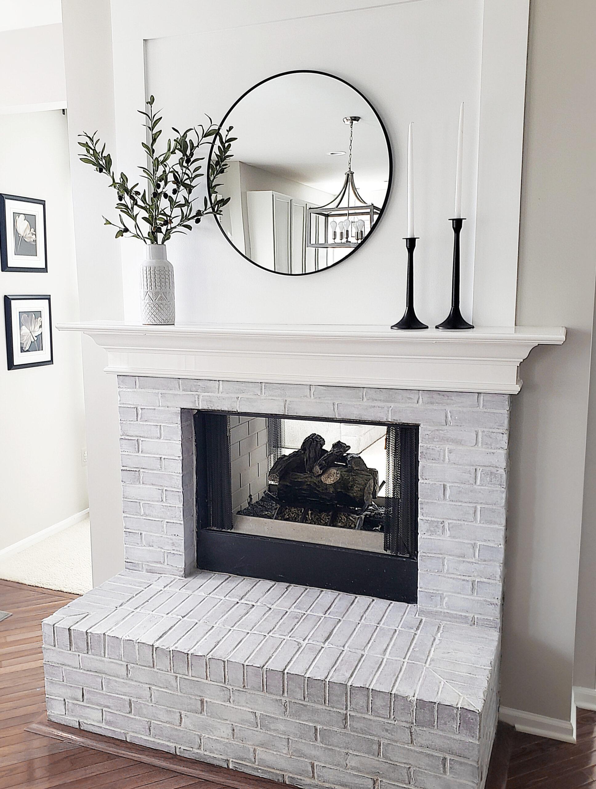 Easy DIY Fireplace Makeover: Complete in One Day - East Third Street